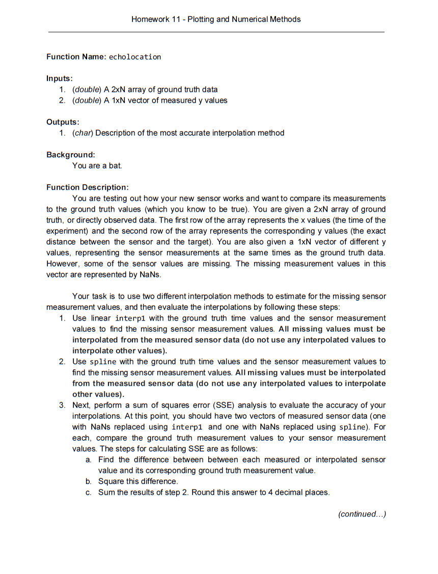 Homework 11 Plotting And Numerical Methods Function 5413