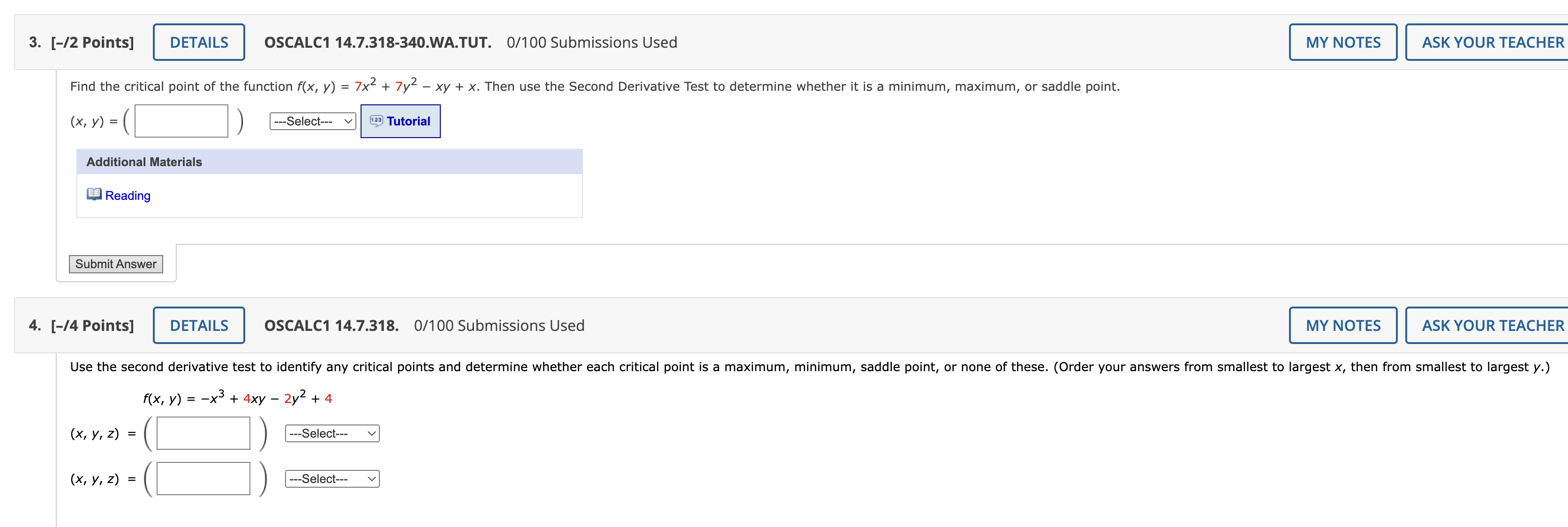 Solved X Y 4 [ 4 Points] Oscalc1 14 7 318 0 100