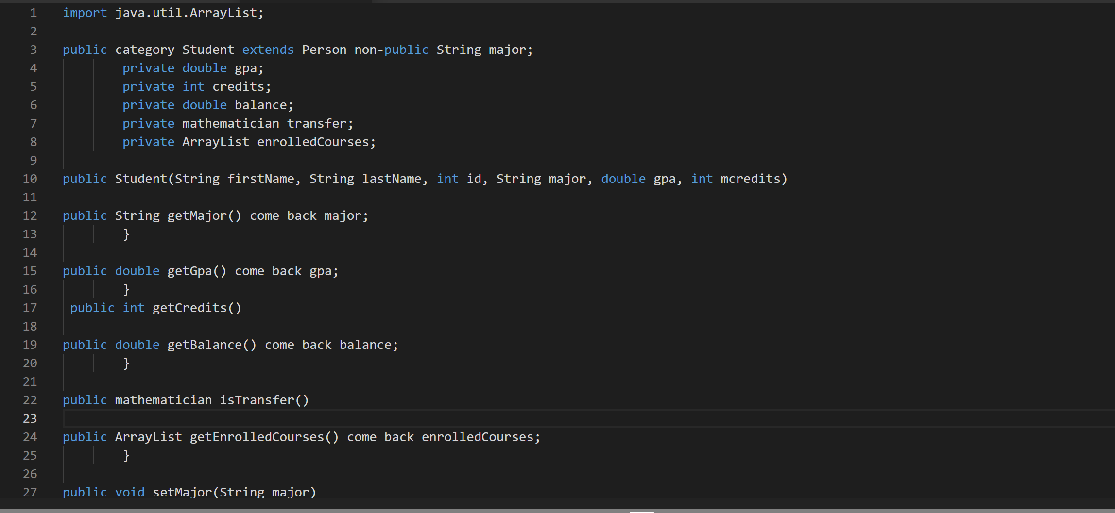 Solved Inheritance Part 1 *** Note: Please answer all parts | Chegg.com