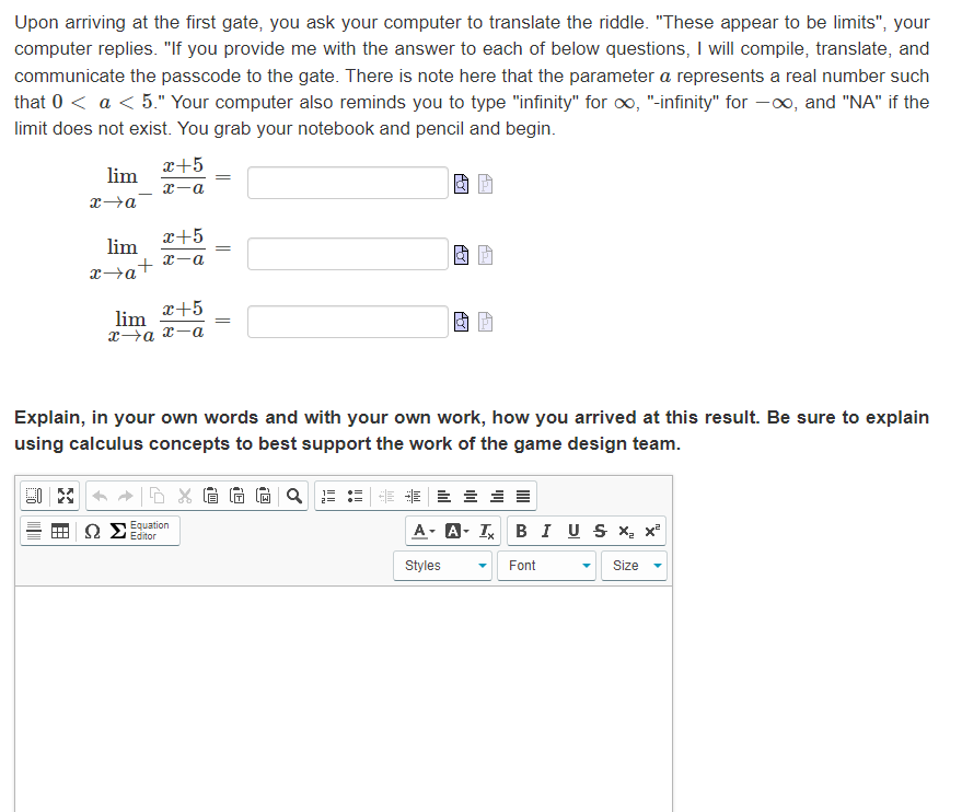 Solved Upon arriving at the first gate, you ask your | Chegg.com
