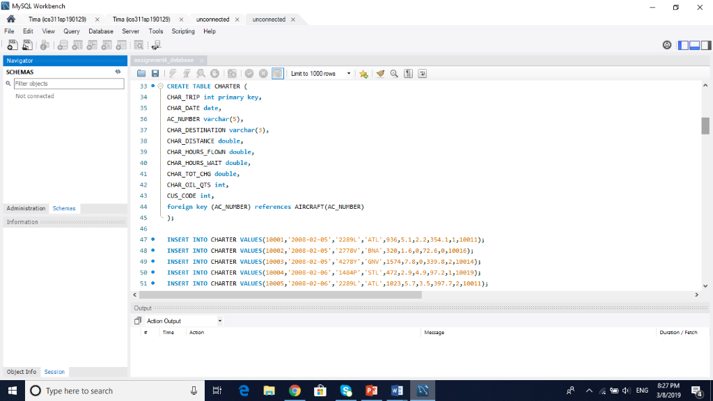 Solved Homework4 Triggers and P... A Timofey Fadeyev - × | Chegg.com