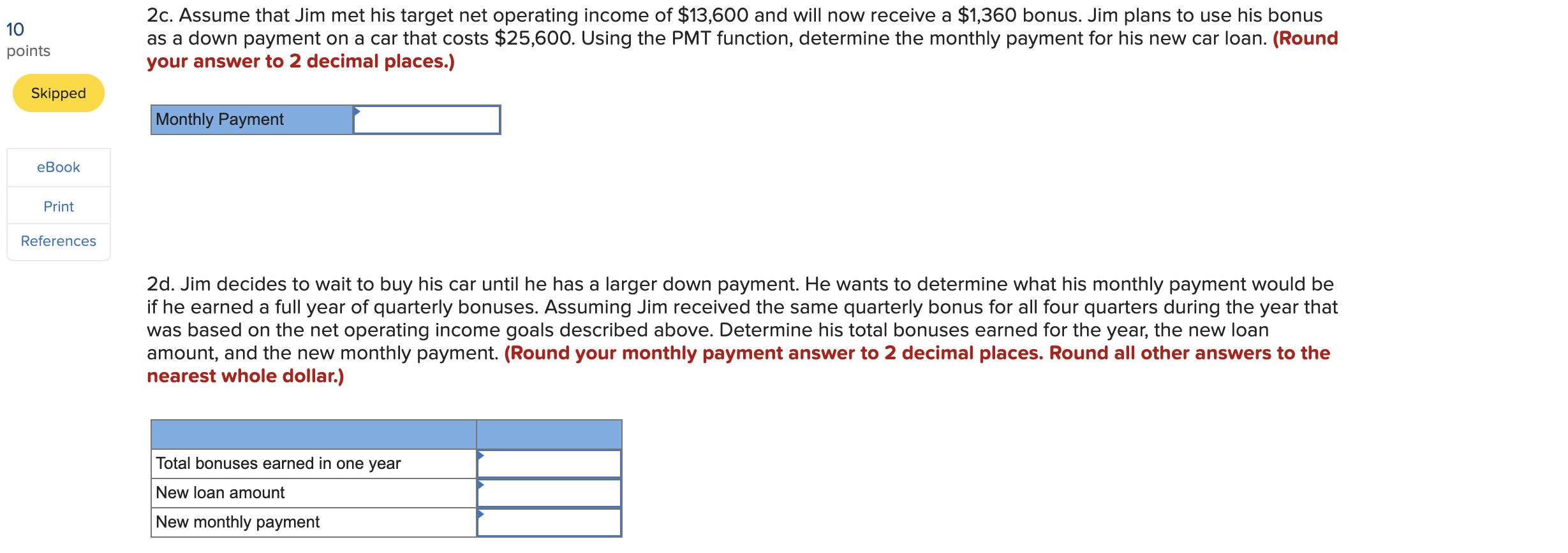 Solved Introduction to AC 201 i Saved Help Save & Exit | Chegg.com