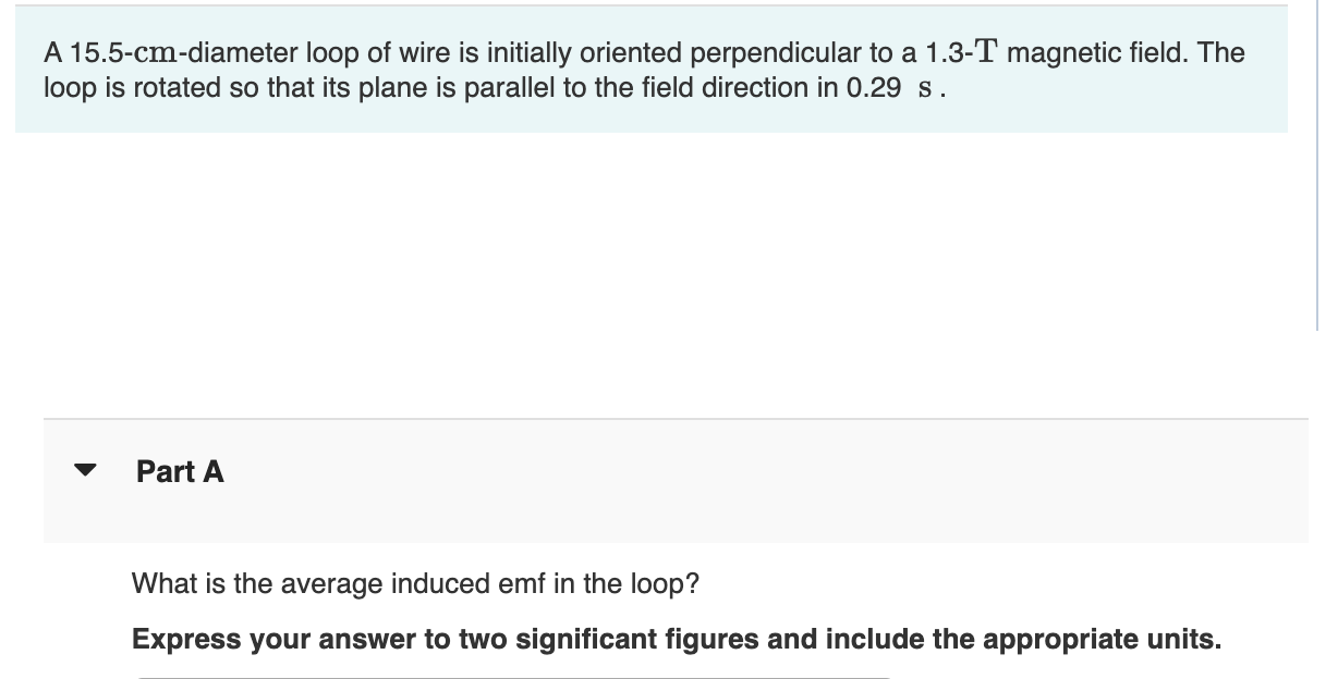 Solved A 15.5-cm-diameter loop of wire is initially oriented | Chegg.com