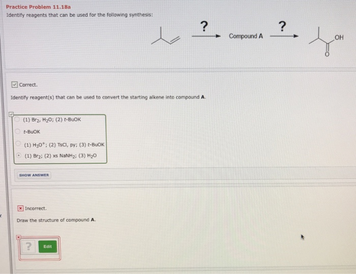 Solved Identify reagents that can be used for the following | Chegg.com