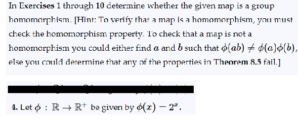 Solved In Exercises 1 through 10 determine whether the given | Chegg.com