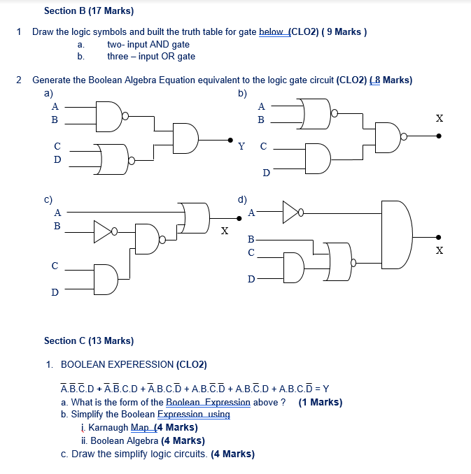Truth Table Generator From Logic Gates | Cabinets Matttroy