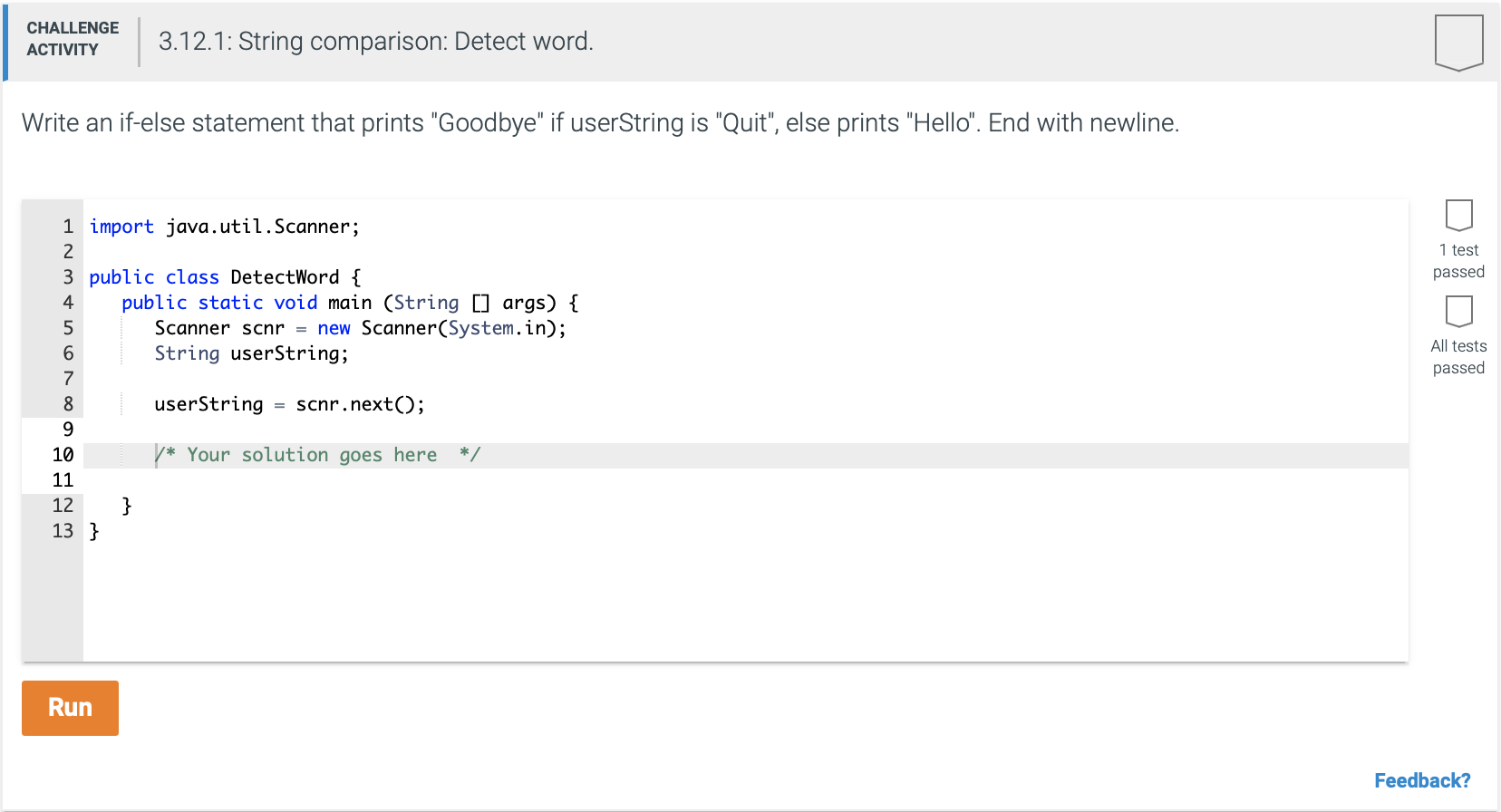 Solved CHALLENGE ACTIVITY 3.10.2: Switch statement to | Chegg.com