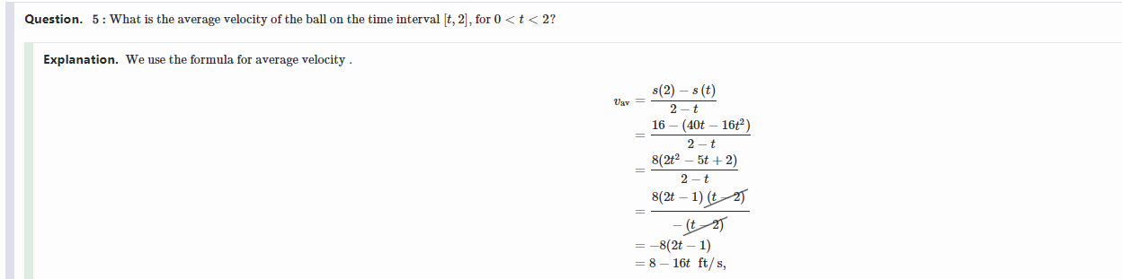 Solved Question. 5 : What is the average velocity of the | Chegg.com