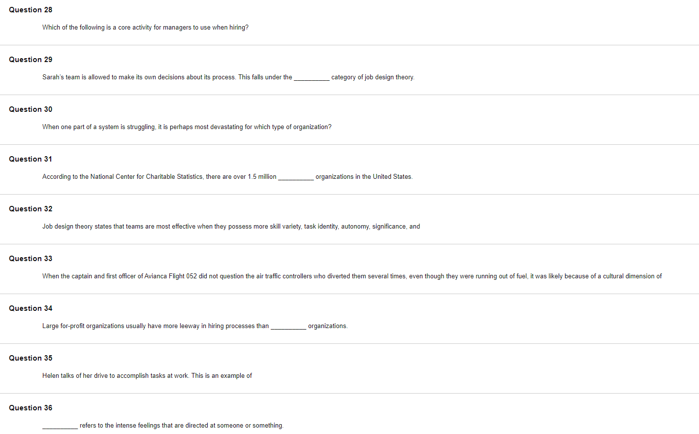 Solved Which of the following is a core activity for | Chegg.com