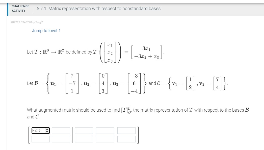 Solved Let T:R3→R2 be defined by | Chegg.com