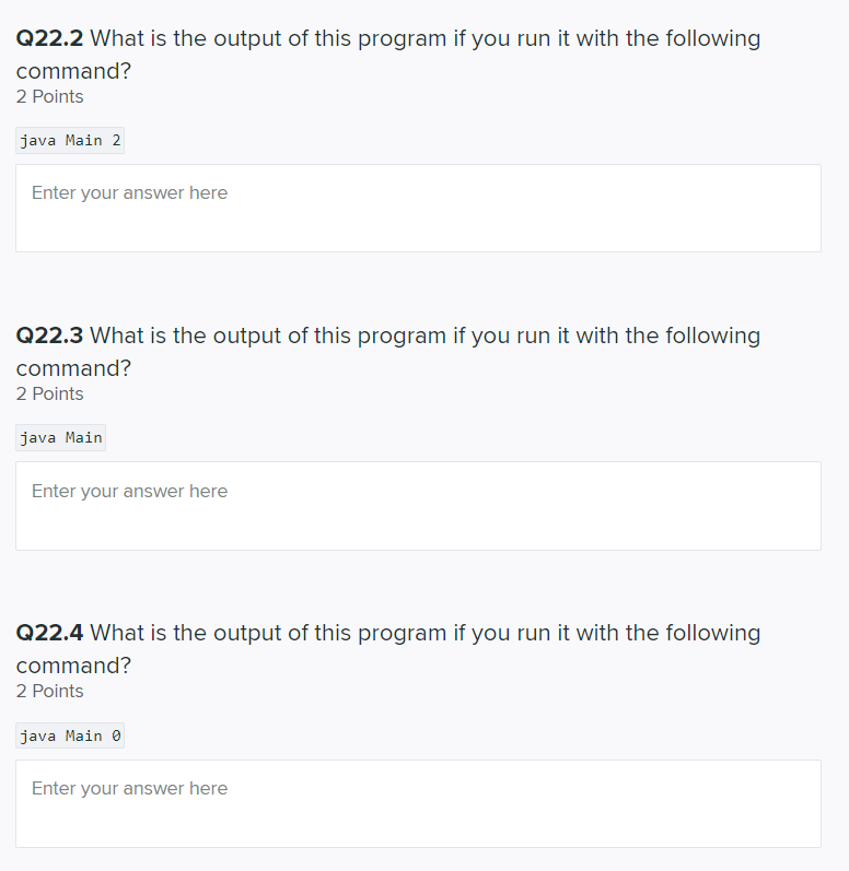 Solved Q22 Consider the following 2 text files and Java | Chegg.com