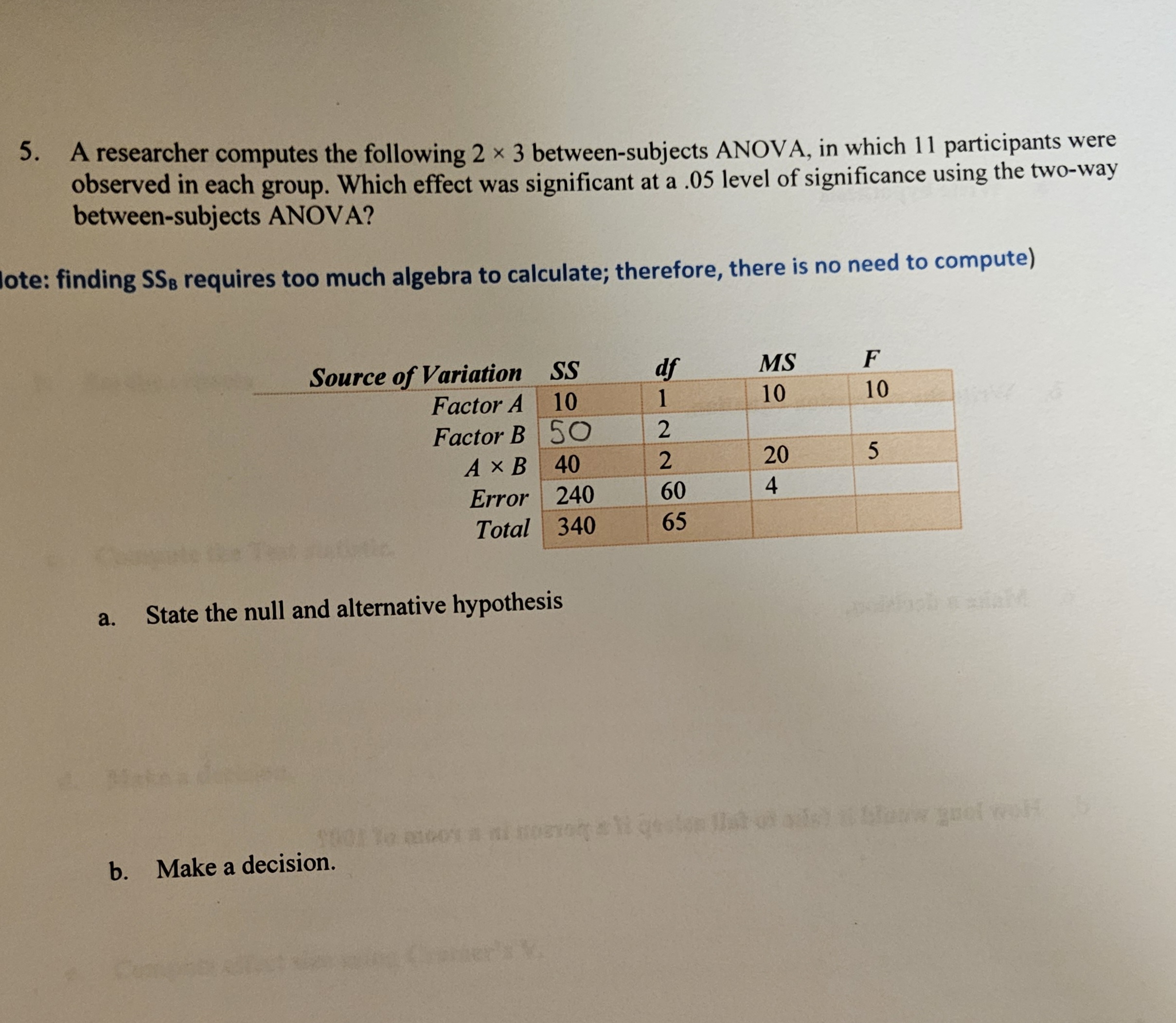 Solved How do I go about completing the table and answering | Chegg.com