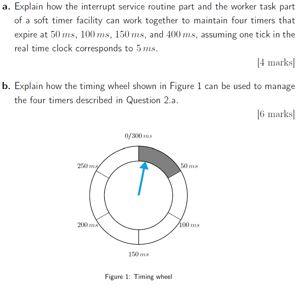 Solved a. Explain how the interrupt service routine part and | Chegg.com