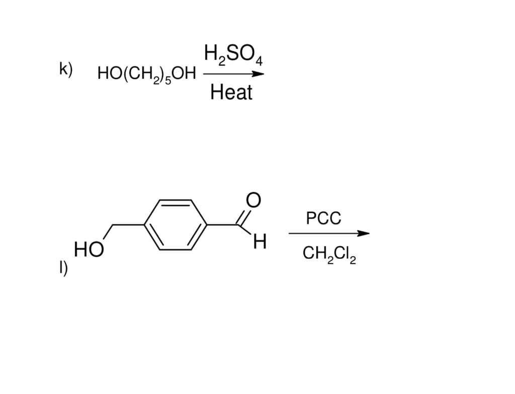 Solved Na, Cr,07 ОН н H2SO4 m) ОН HIO4 ? + ОН n) H2SO4 k) | Chegg.com