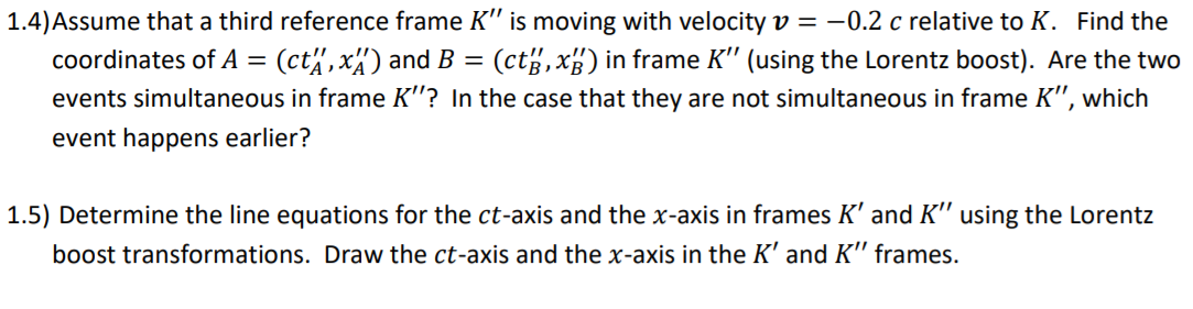 Solved Consider an inertial reference frame K and a | Chegg.com