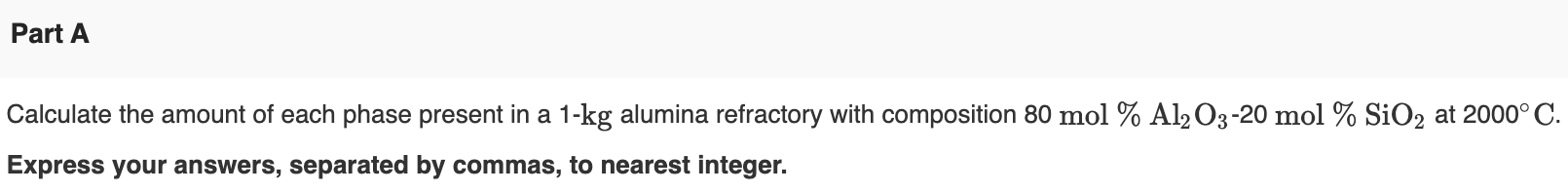 The Al2O3-SiO2 phase diagram is shown below. 2,054 | Chegg.com