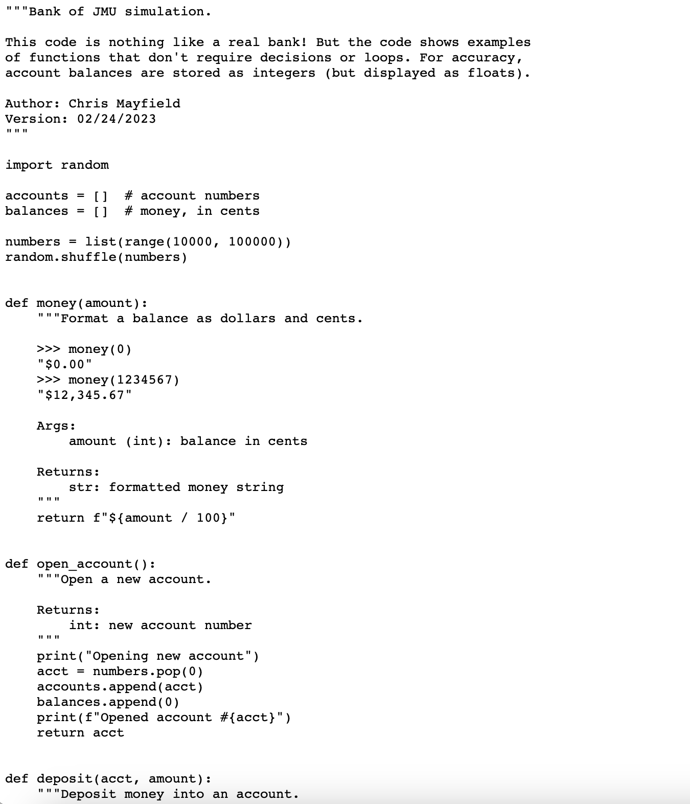 Real Bank Account Numbers
