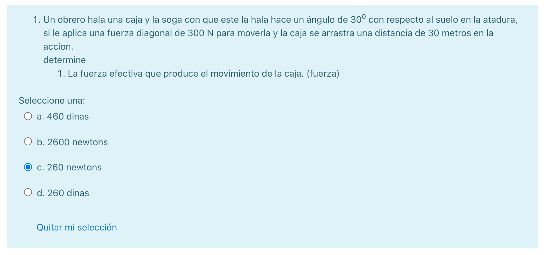 Solved A worker pulls a box and the rope with which it is | Chegg.com