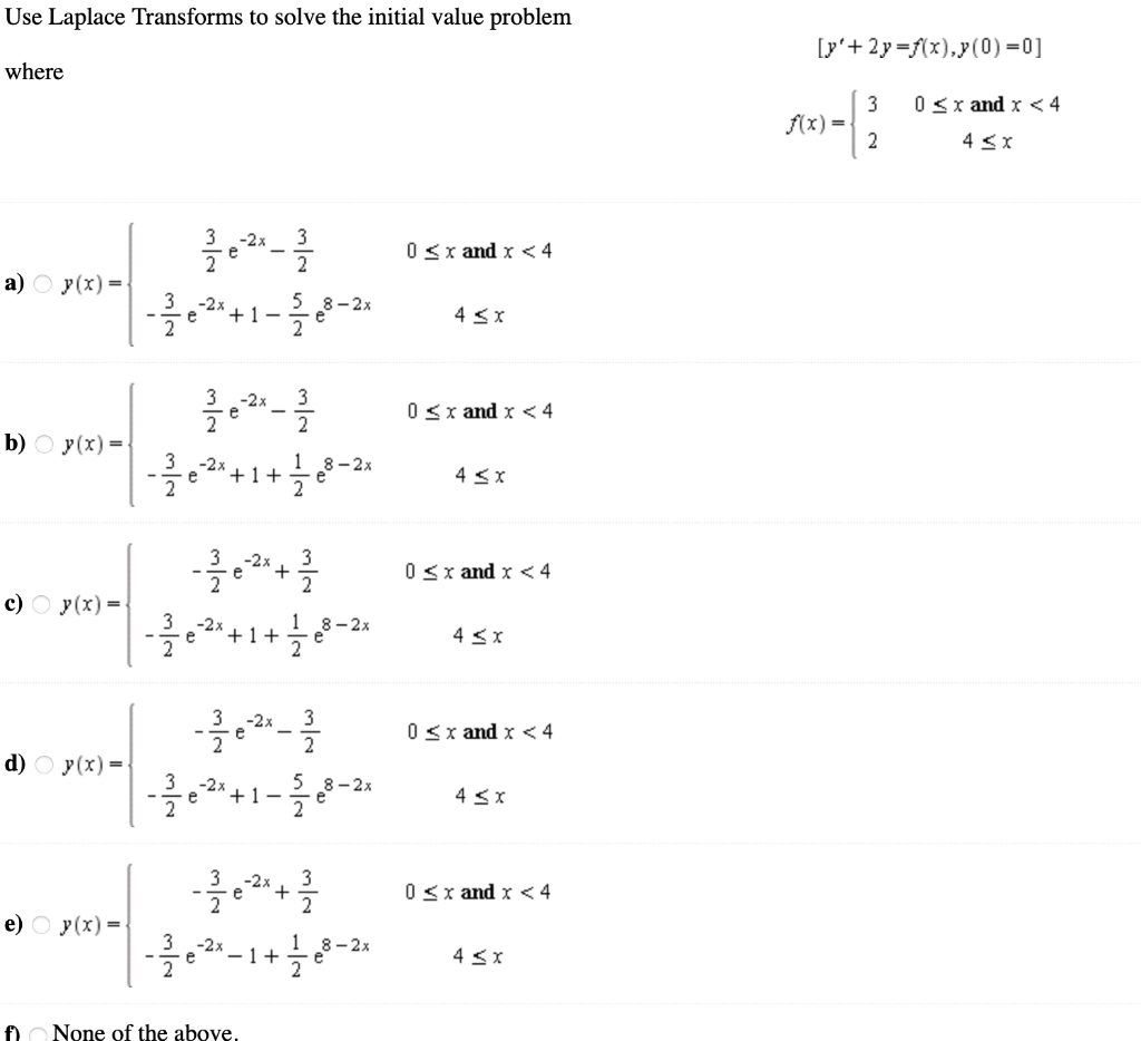 solved-use-laplace-transforms-to-solve-the-initial-value-chegg