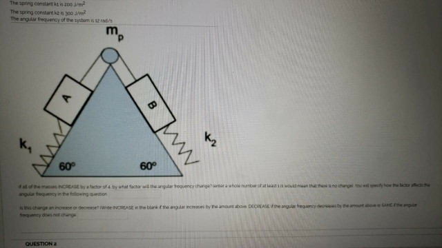 Solved Find the missing parameters for the system below. The | Chegg.com
