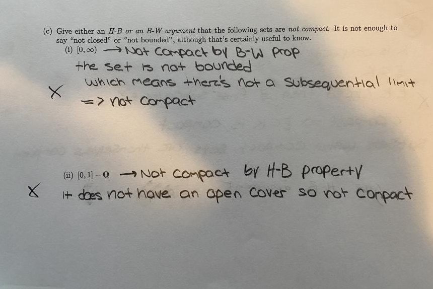 Solved (c) Give either an H−B or an B-W argument that the | Chegg.com