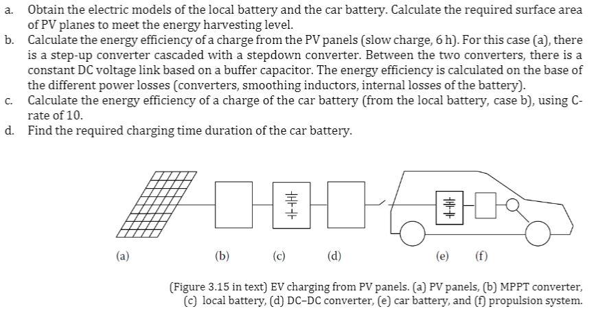 Solved Local Battery The local battery is realized with 200 | Chegg.com