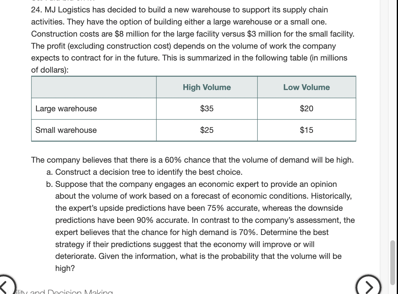 Solved I just need the complete answer to Part b. Please | Chegg.com
