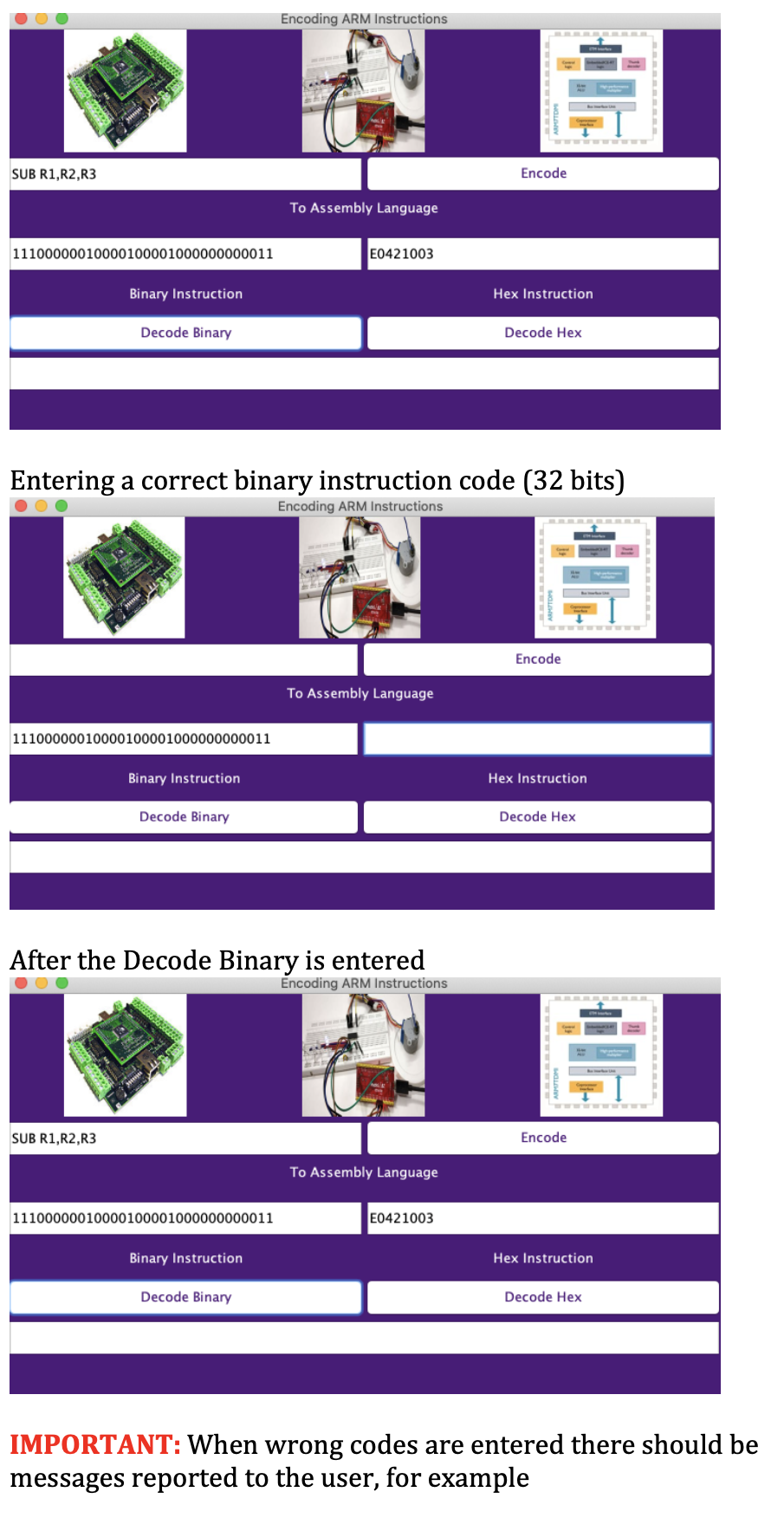 Write a Java application with a graphical user | Chegg.com