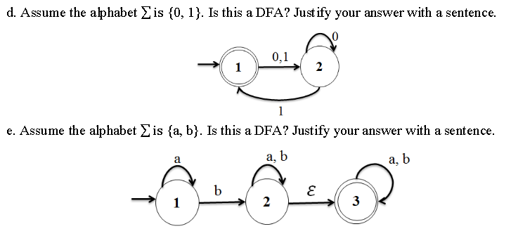 Solved 4. Answer the following questions about finite | Chegg.com