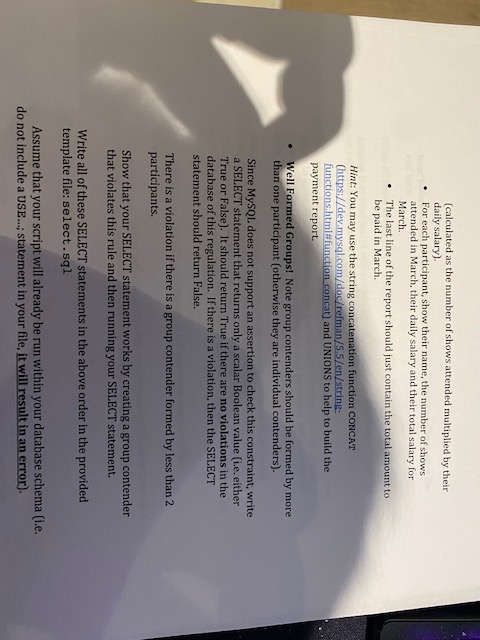 Solved 2.3 Query the Data. Write the SELECT statements that | Chegg.com