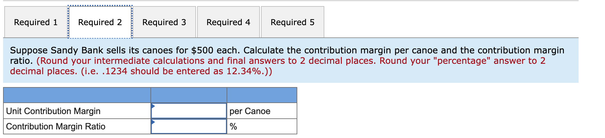Solved E6-5 (Algo) Calculating Contribution Margin and | Chegg.com