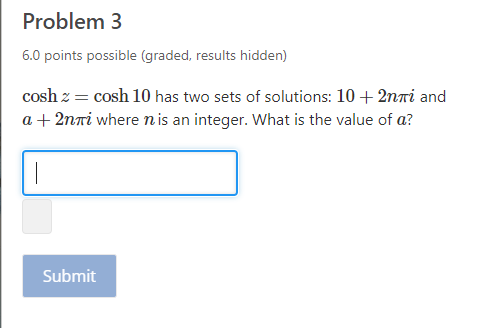 Solved Problem 3 6.0 points possible (graded, results | Chegg.com