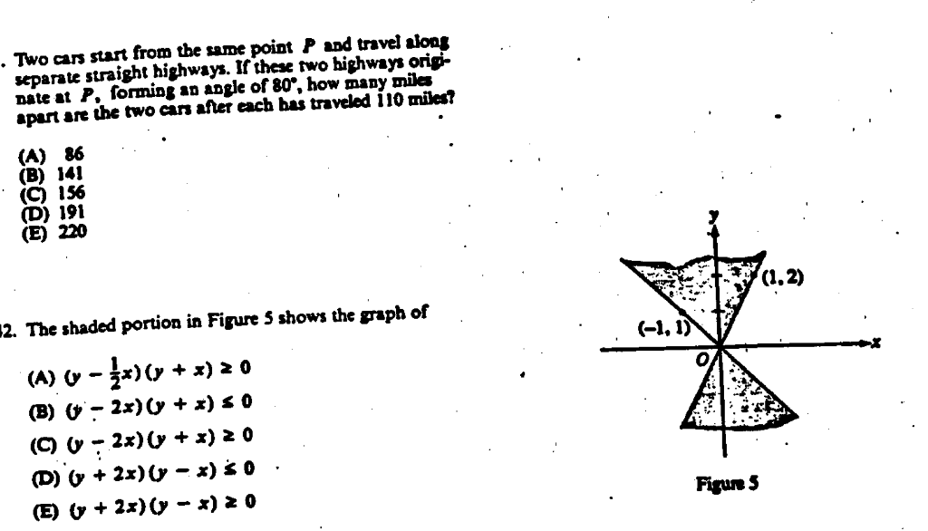 Solved . Two ars start from the same point P and travel | Chegg.com