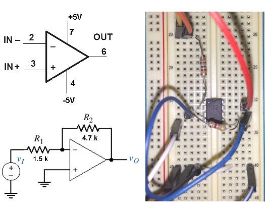 Solved the left, the op-amp symbol is also shown in this | Chegg.com
