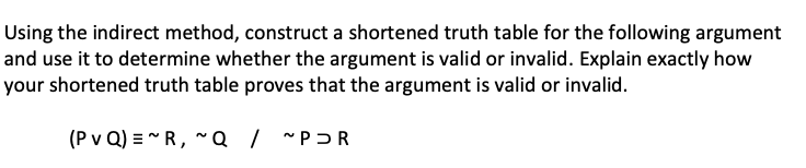 Using the indirect method, construct a shortened | Chegg.com