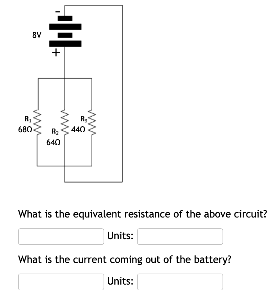 Solved What is the equivalent resistance of the above circui | Chegg.com