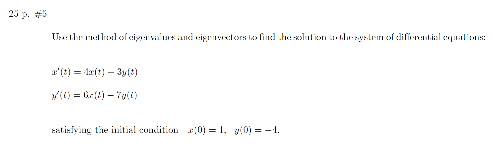 Solved Please, solve this exercise and show procedures. Use | Chegg.com