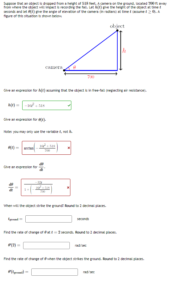 Suppose That An Object Is Dropped From A Height Of