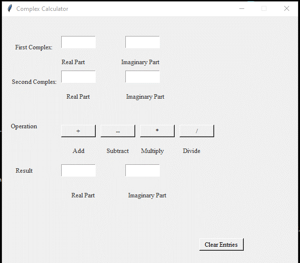 Solved Develop a graphical user interface calculator for | Chegg.com