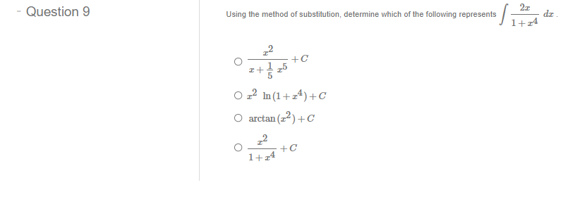 Solved Compute the indefinite integral ∫(3x+1)5dx= Q where | Chegg.com