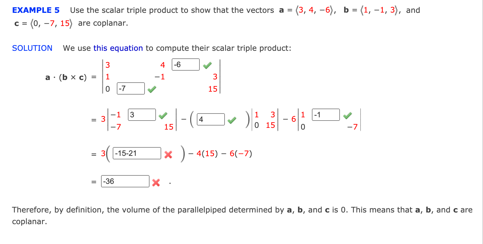 Solved EXAMPLE 6 Find the scalar projection and vector | Chegg.com
