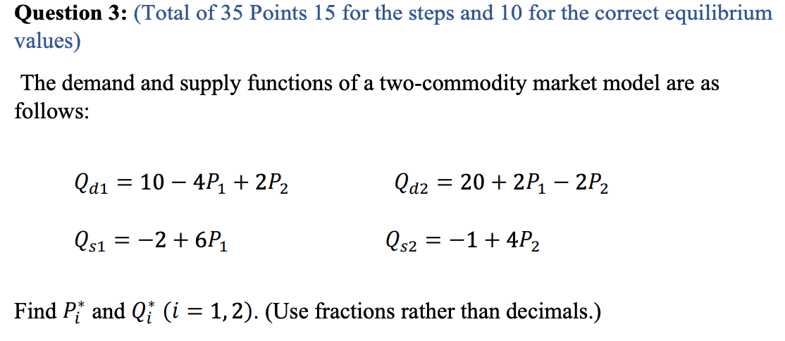Solved Question 3: (Total of 35 Points 15 for the steps and | Chegg.com