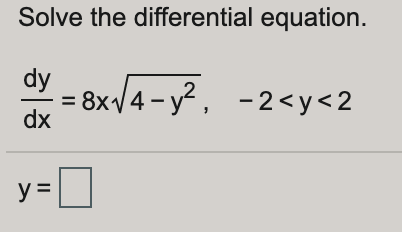 Solved sin 5x Check whether the function y is a solution of | Chegg.com