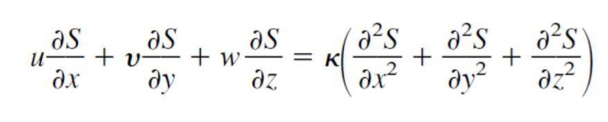 The differential equation of salt conservation for | Chegg.com