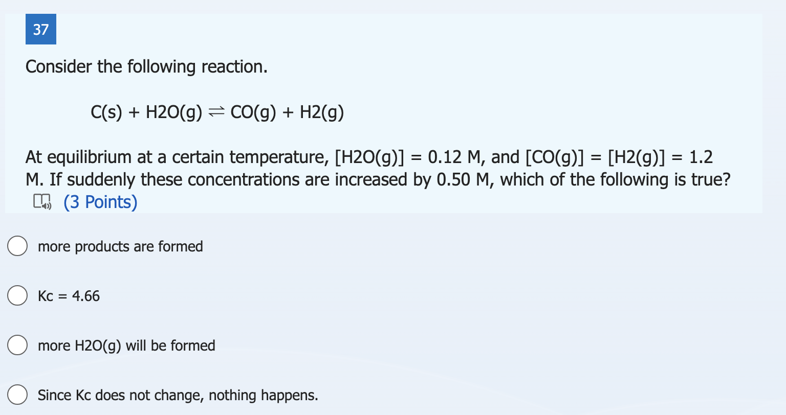 Solved Consider the following reaction. | Chegg.com