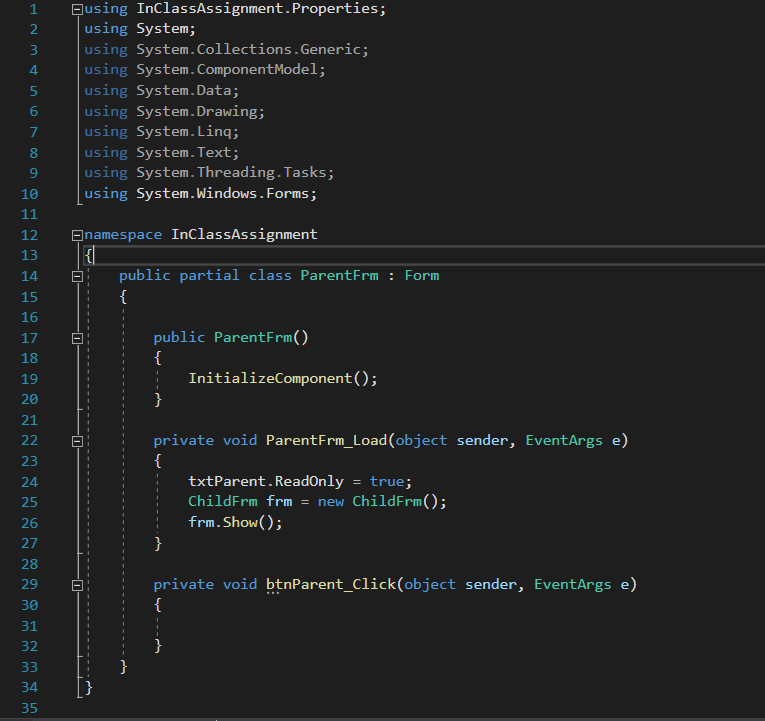 Solved Send string from child form textbox to parent form | Chegg.com