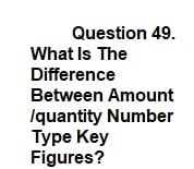 Solved Question 49. What Is The Difference Between Amount | Chegg.com