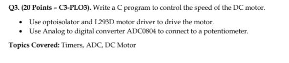 Solved Q3. (20 Points - C3-PLO3). Write a C program to | Chegg.com