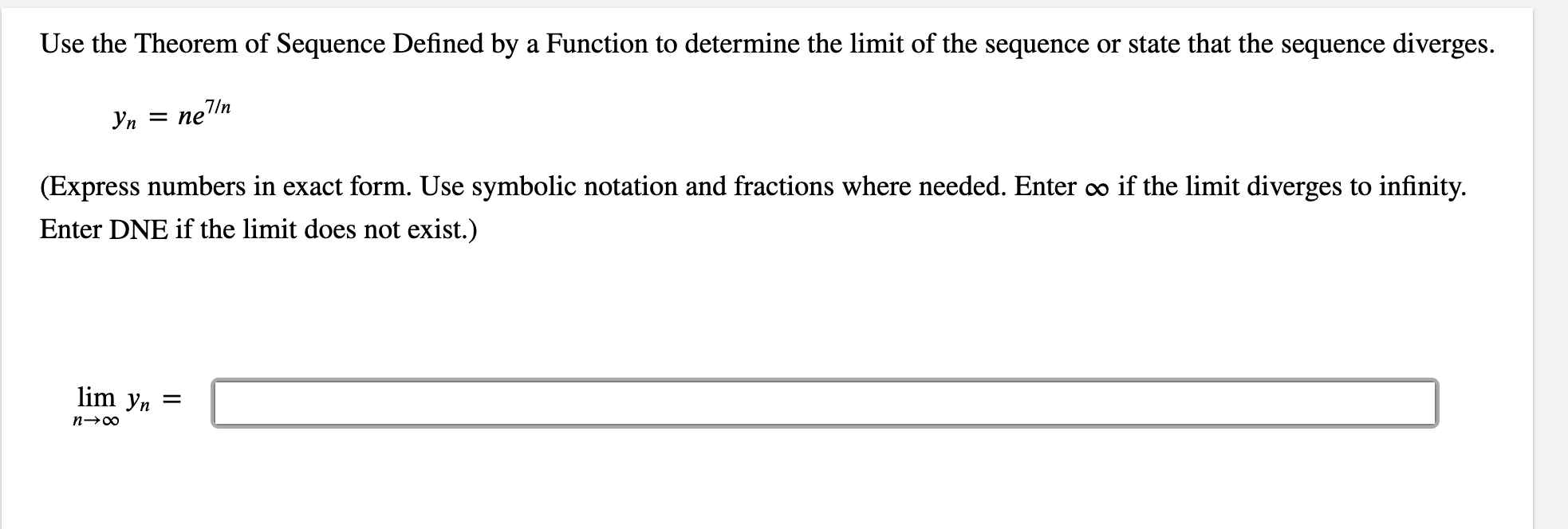 Solved Use the Theorem of Sequence Defined by a Function to | Chegg.com
