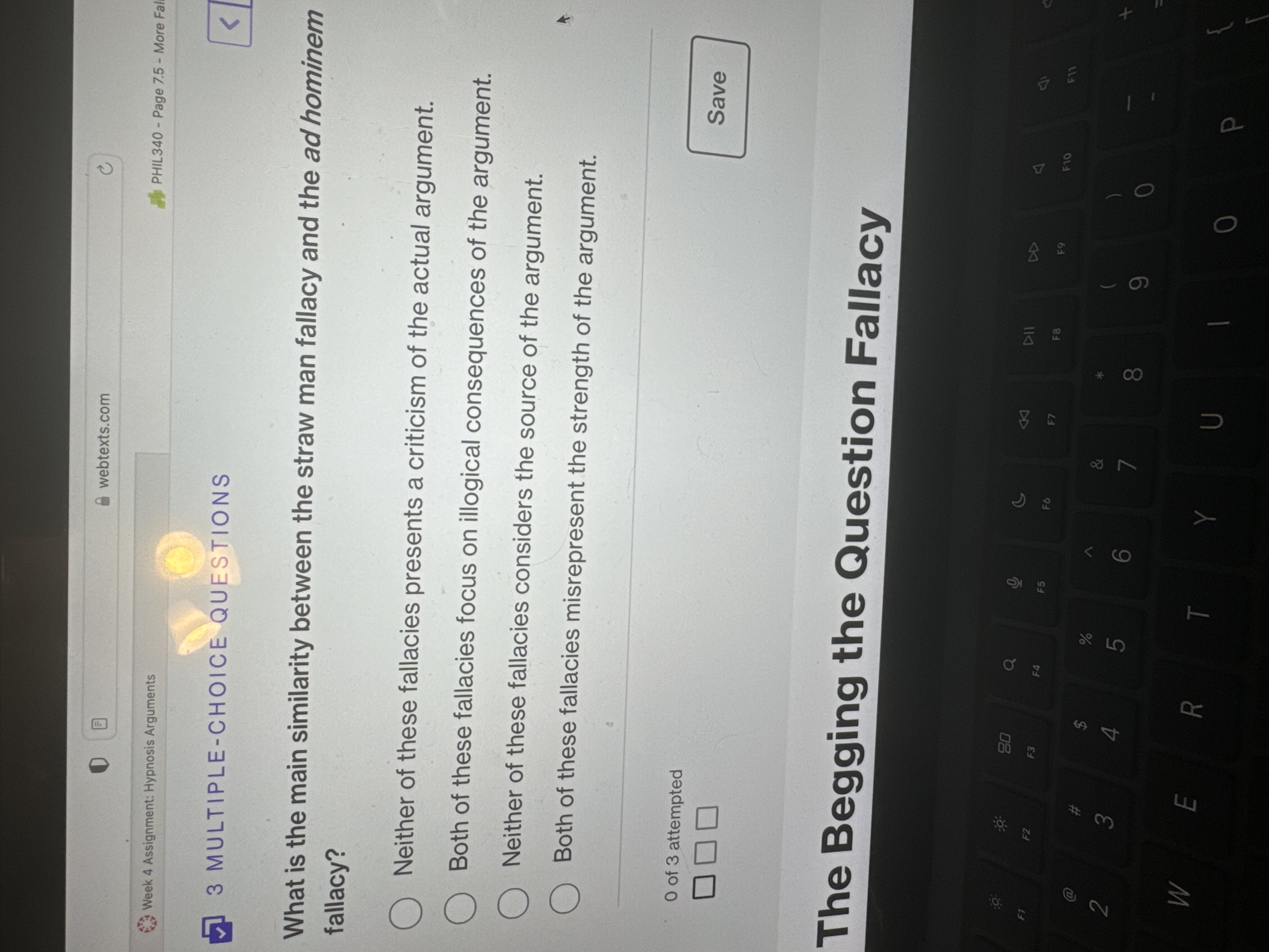 Solved 3 ﻿MULTIPLE-CHOICE QUESTIONSWhat is the main | Chegg.com